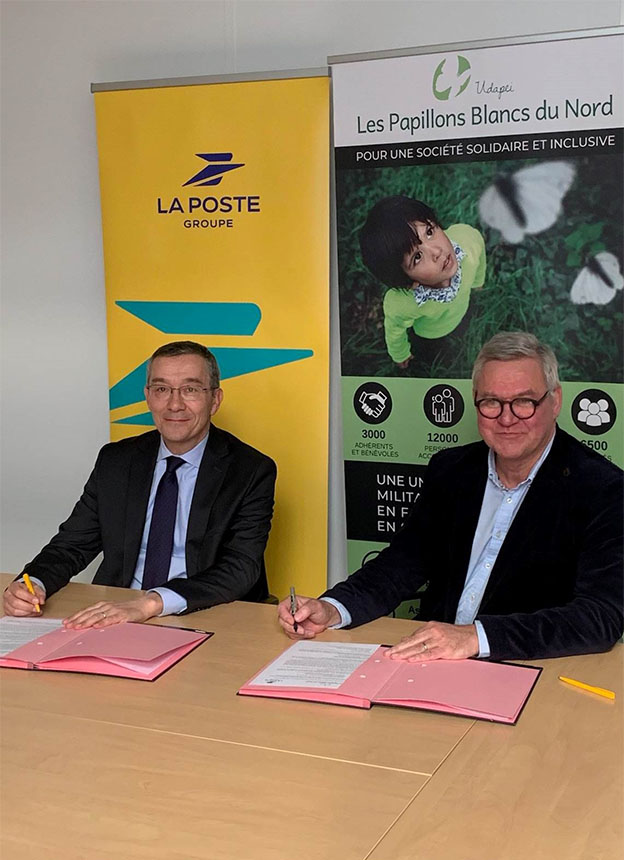 Une convention de partenariat avec le Groupe LaPoste - Udapei